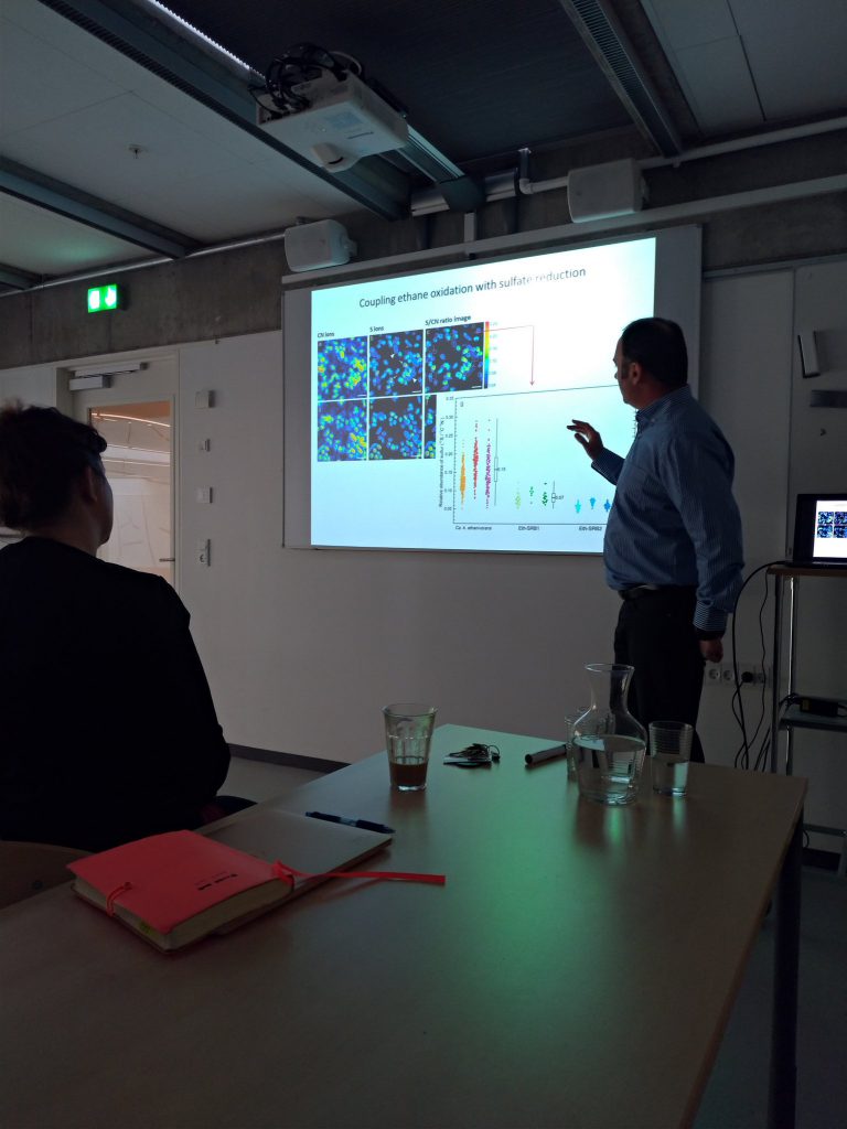 Florin Musat gave a seminar on anaerobic ethane oxidation – Rotaru Lab